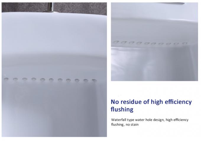 Siphon Flush Valve Public Restroom Urinal Wall Hung Bathroom Sanitary Ware