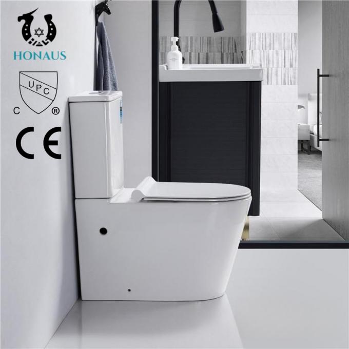 European Watermark Comfort Height Rimless Toilet Sanitary Ware WC No Stains